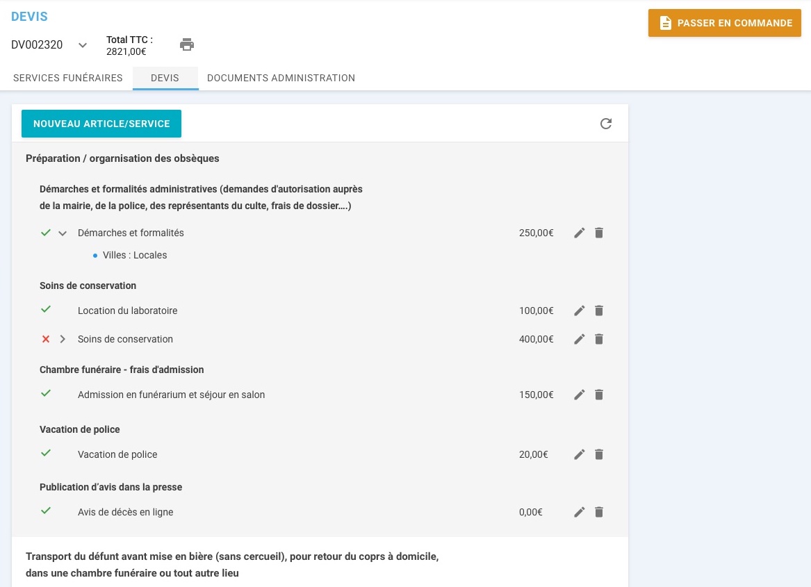 Simplifia - Logiciel de gestion commercial pour Pompes Funèbres