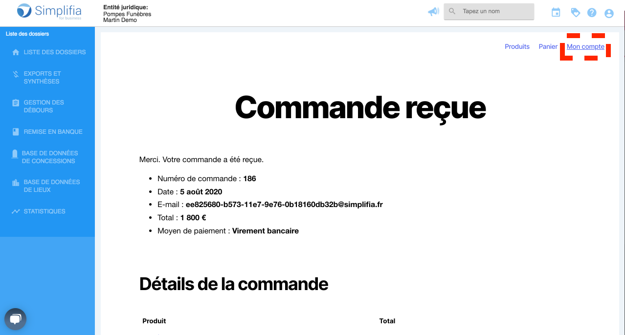 La boutique Simplifia Pro - Simplifia - Logiciel de pompes funèbres